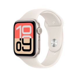 Apple Watch SE 3 Cellular 40mm Starlight Aluminium Case with Starlight ...